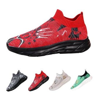 Generic Chaussures de marche &agrave; enfiler pour femme en maille respirante et l&eacute;g&egrave;re pour le travail, la gym, la course &agrave; pied, lentra&icirc;nement, baskets de course a