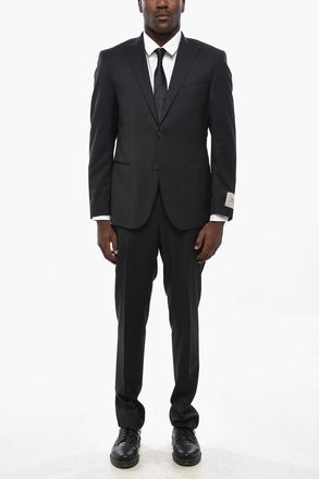 Corneliani CC COLLECTION Anzug aus reiner Schurwolle mit Spitzenrevers Corneliani