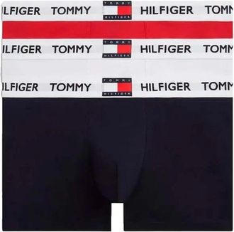 Tommy Hilfiger Homme, Sous-v&ecirc;tements, Multicolore, Taille: L 3P Trunk
