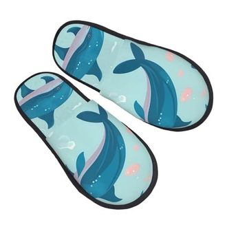 Generic Dauphin De LOc&eacute;an, Animal Marin Homme Femme Chaussures De Maison Confortable Pantoufles Doux Chaussons Pour Automne Int&eacute;rieur Ext&eacute;rieur M