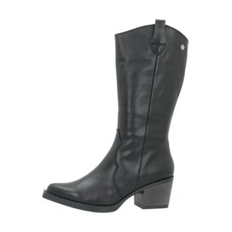 Porronet Heeled Bottes - Femme - Chaussures - Noir - Taille: 38 EU