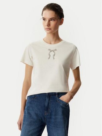 Joop T-Shirt Tamme 30103725 Wei&szlig; Slim Fit