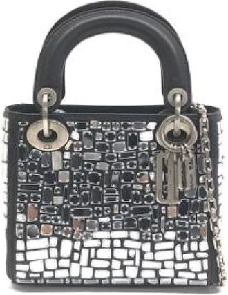 Dior Pre-owned Cuir sacs-dior - Femme - Pre-owned - Noir - Taille: ONE Size