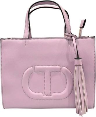 Twinset Femme, Sacs, Rose, Taille: ONE Size Sac bandouli&egrave;re en poly&eacute;thyl&egrave;ne