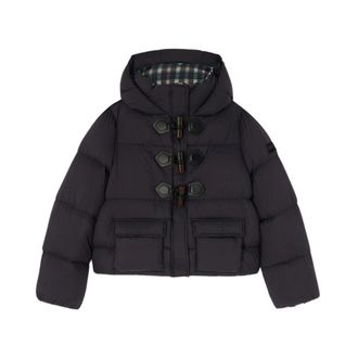 Ganni Future Nylon Quilt Mini Puffer - - Jackets - Damen - Schwarzk - S