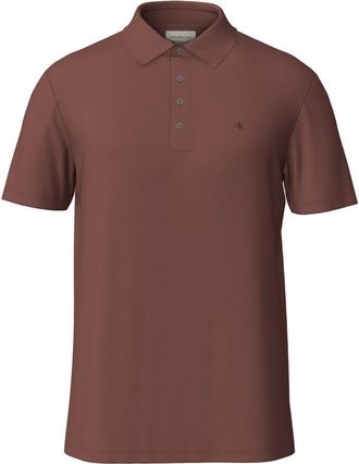 Calvin Klein Poloshirt SS SUPIMA CHEST EMB POLO Mit Rundhalsausschnitt