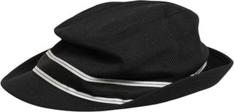 Dolce & Gabbana Homme, Accessoires, Noir, Taille: ONE Size Fedora Hat