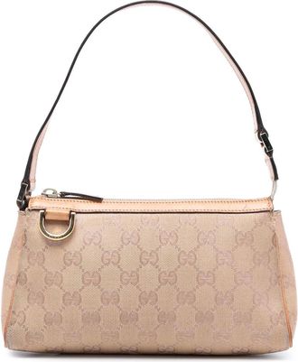 Gucci Crossbody Bags - GG Canvas Abbey D Ring Pochette - Gr. unisize - in Braun - für Damen
