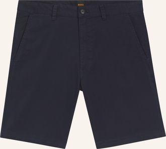 HUGO BOSS Kurze Hose Chino_Slim_Short_1 blau