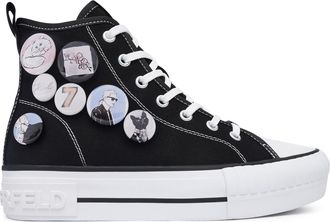Karl Lagerfeld Sneakers aus Stoff KARL LAGERFELD KL60459 Schwarz