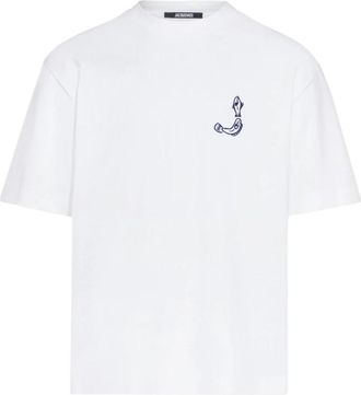 Jacquemus TShirt MC logo le Mer&ugrave; - - Tops - Herren - Wei&szlig; - L