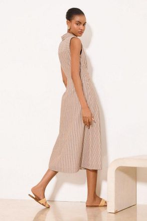 Lipsy Midikleid Lipsy &Auml;rmelloses Midi-Hemdblusenkleid, Kurzgr&ouml;&szlig;e (1-tlg)