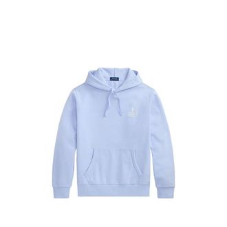 Polo Ralph Lauren Sweat &agrave; capuche en coton m&eacute;lang&eacute;