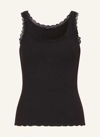 Only Top Mit Spitze schwarz