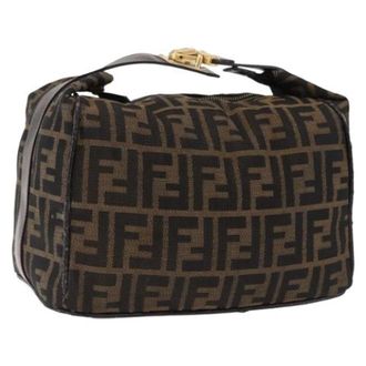Fendi Pre-owned Zucca Canvas Hand Bag - - Pre-owned - Damen - Braun - ONE SIZE