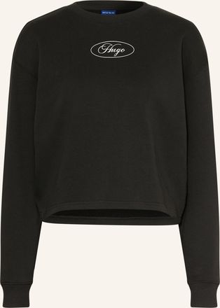 HUGO BOSS Hugo Sweatshirt Damaswee schwarz