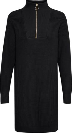 Kaffe Damen Kalioa Knit Casual Dress, Black Deep, X-Large