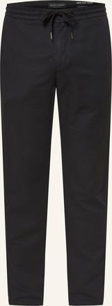 Marc O'Polo Marc Opolo Hose Osby Jogger Im Jogging-Stil Tapered Fit Mit Leinen schwarz