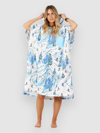 After Outdoor Series Poncho de surf &agrave; motifs
