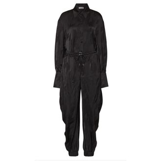 The Attico Schwarzer Anzug Overall - - Jumpsuits & Playsuits - Damen - Schwarzk - XS