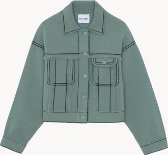 Kujten Veste cachemire oversize femme, 4 fils - Veste Arya