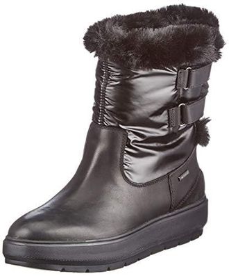 Geox Femme D Kaula B Abx A Bottes, Black, 37 EU