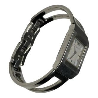 Balenciaga Montre &agrave; quartz vintage doccasion - Femme - Pre-owned - Gris - Taille: ONE Size