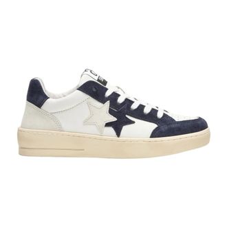 2Star Handgefertigte italienische Ledersneaker - - Shoes - Herren - Wei&szlig; - 45 EU
