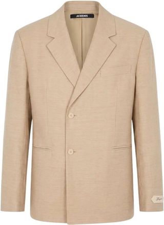 Jacquemus Homme, Vestes, Brun, Taille: M La Veste Melo