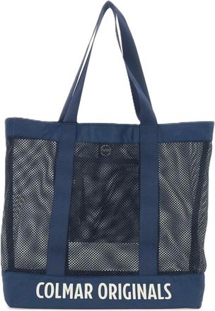 Colmar Femme, Sacs, Bleu, Taille: ONE Size Sac de plage en maille
