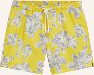 HUGO BOSS Badeshorts Discus gelb