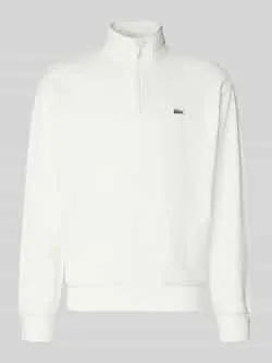 Lacoste Regular Fit Troyer aus Baumwoll-Mix