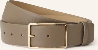 Abro Abro Ledergürtel beige