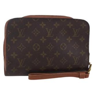 Louis Vuitton Pre-owned Vintage Canvas Clutch - - Pre-owned - Damen - Braun - ONE SIZE