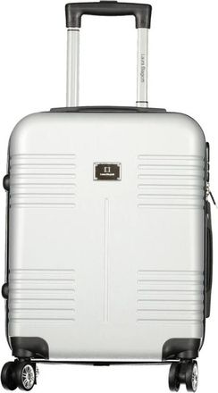 Laura Biagiotti Femme, Valises, Gris, Taille: ONE Size Valise de Voyage en Polyéthylène Gris avec Roues