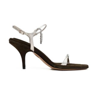 Chlo&eacute; Zia Kitten Heel Sandalen - - Shoes - Damen - Gr&uuml;n - 40 EU
