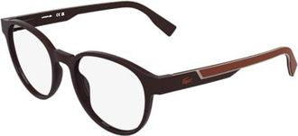 Lacoste L4009MAG-SET 601 BURGUNDY 53/19/145 Lunettes Homme