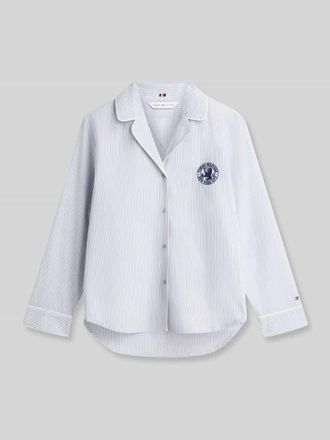 Tommy Hilfiger Comfort Fit Pyjama Oberteil aus reiner Baumwolle
