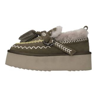 Elena Iachi Damen, Schuhe, Gr&uuml;n, 40 EUGr&ouml;&szlig;e