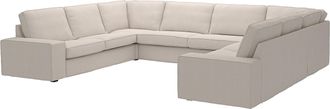 IKEA KIVIK Sofa, U-Form/7-sitzig