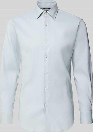 HUGO BOSS Slim Fit Businesshemd aus Stretch-Twill Modell P-HANK-KENT-C1-222