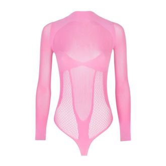 GCDS Nahtloser Body - - Tops - Damen - Rosa - L