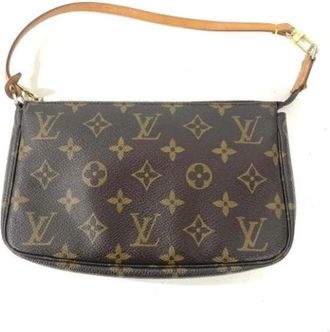 Louis Vuitton Pre-owned M51980 Pochette Pouch - Femme - Pre-owned - Brun - Taille: ONE Size