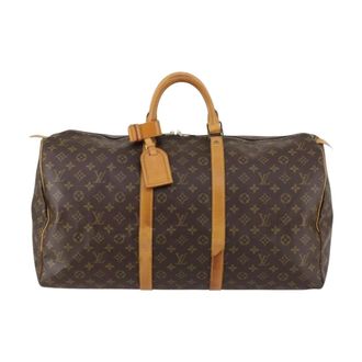 Louis Vuitton unisex, Pre-owned, Brun, Taille: ONE Size Sac de voyage Keepall Pre-owned