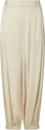 Neo Noir Femme, Pantalons, Beige, Taille: 40 FR Wide Pantalons