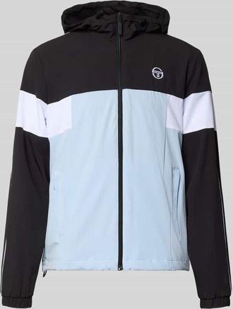 Sergio Tacchini Regular Fit Jacke mit Logo-Stitching Modell Caspio
