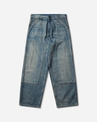Carhartt Work in Progress Men s Oakland Pants Blue (Worn Used Wash)