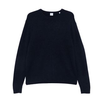 Aspesi Pullover aus Wolle mit Rundhalsausschnitt - - Knitwear - Herren - Blau - L