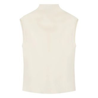 Anine Bing Top Ianna Cupro et Soie Anine Bing