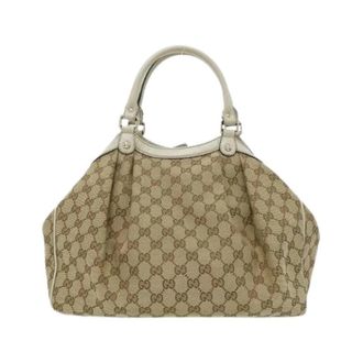 Gucci Pre-owned Sukey GG Canvas Tote Bag - - Pre-owned - Damen - Beige - ONE SIZE